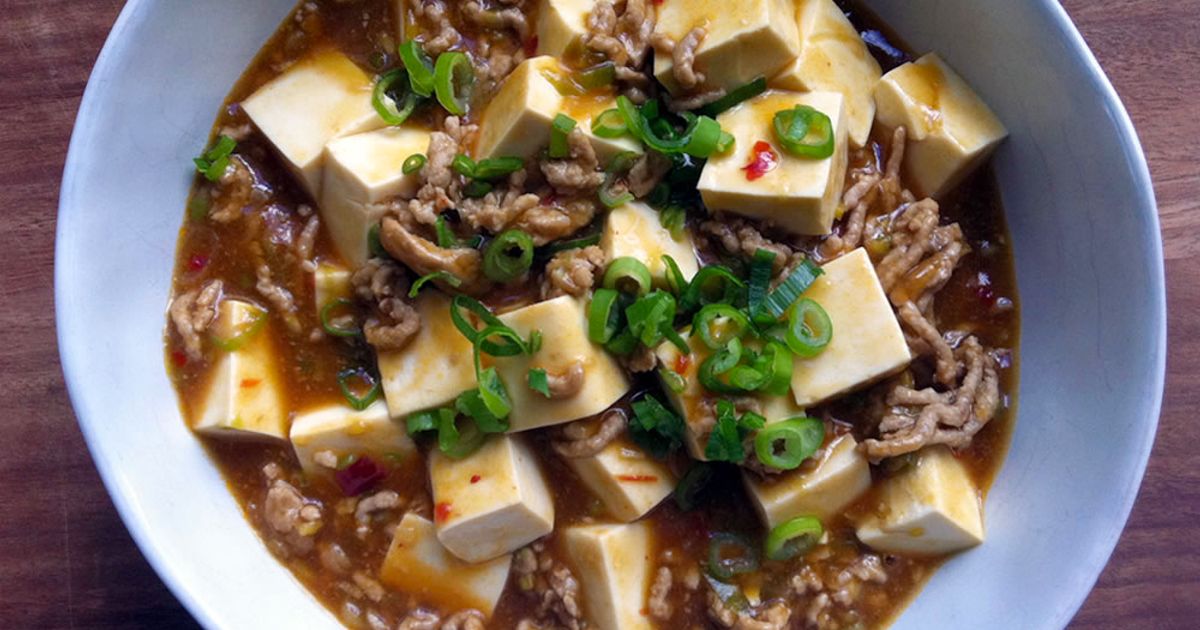 Mabo Dofu (Tofu) Japanese Style Recipe by Hiroko Liston - Cookpad