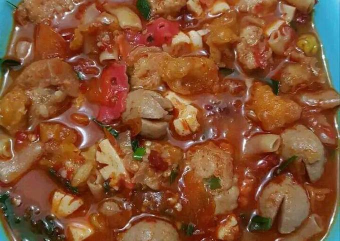 Resep Seblak Makaroni Pedas Oleh Raa Kagome Cookpad
