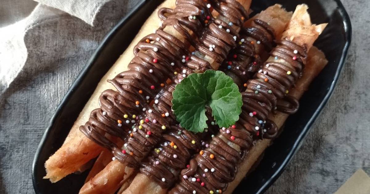 33 resep pisang gulung kulit lumpia enak dan mudah - Cookpad