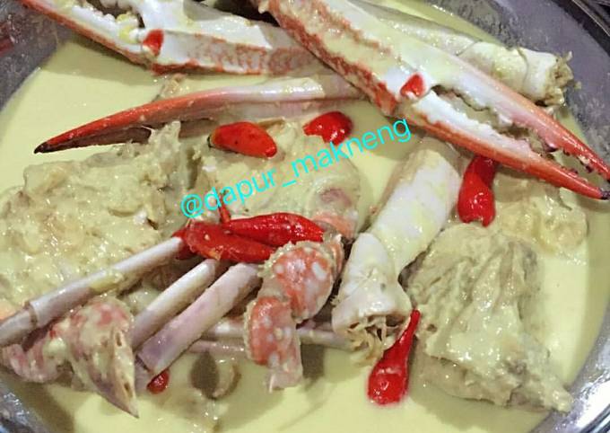 Resep Rajungan masak santan praktis oleh Fidia - Cookpad