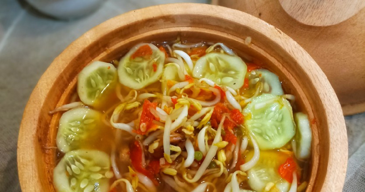 Resep 107. Asinan Tauge & Timun 🥒🌶️🥒 oleh F. Pita Widya R.🌷 - Cookpad