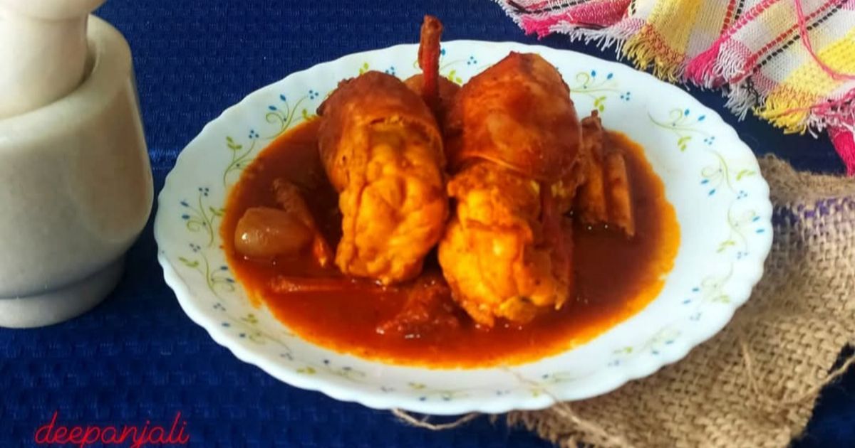 Chingri Malai Curry Recipe by Deepanjali Das - Cookpad