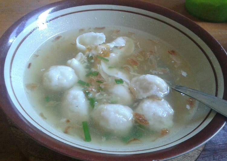 Resep Pentol bakso ikan tengiri oleh milanda - Cookpad