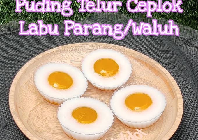 Resep Puding Telur Ceplok Labu Parang/Waluh oleh wa didot - Cookpad