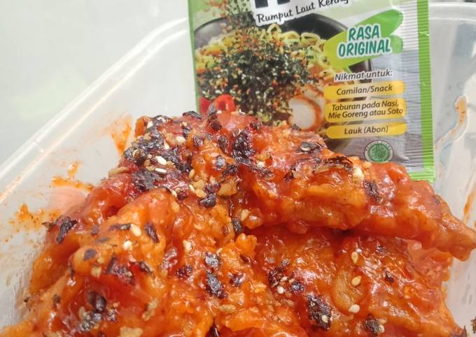 Resep Fire Chicken Wings BonNori oleh Fitriatuz Zakiyah - Cookpad