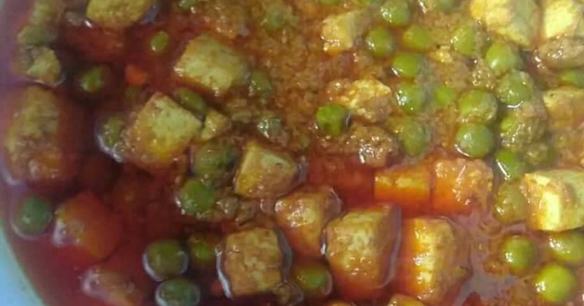 Shahi matar paneer Recipe by Nazia Parveen - Cookpad