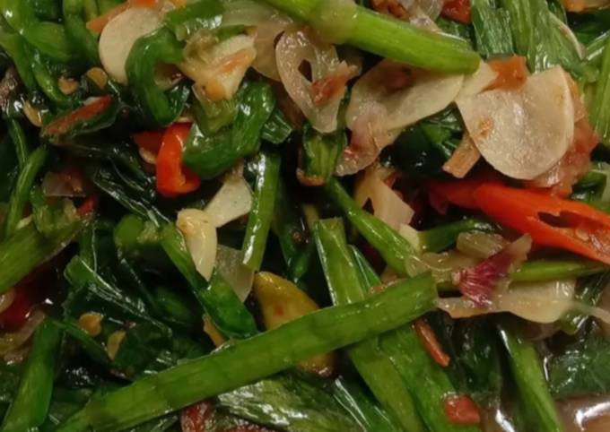 Resep Tumis genjer oleh Alda Octavia silvi - Cookpad