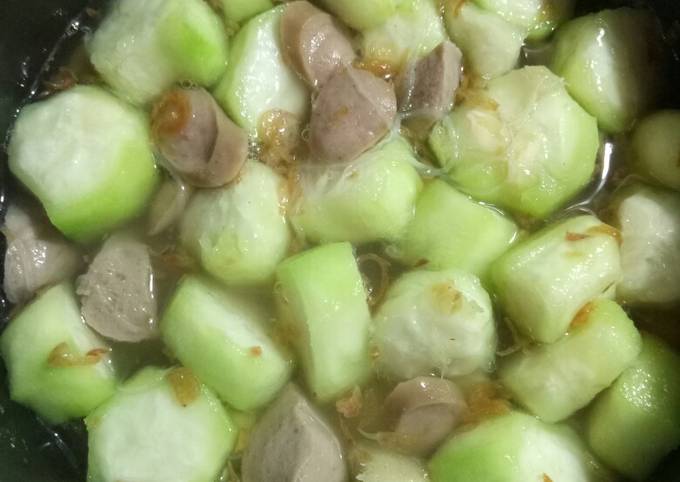 Resep Sayur gambas/oyong oleh Mia - Cookpad