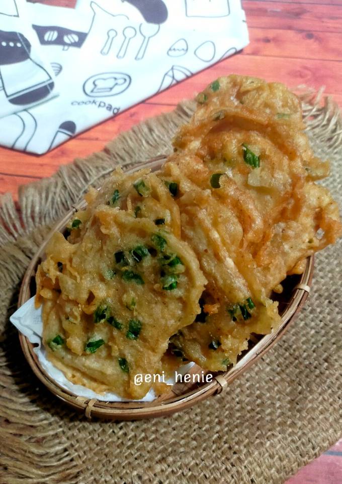 Resep 725. Tempe Mendoan dengan Tepung mocaf glutenfree oleh Eni henie ...