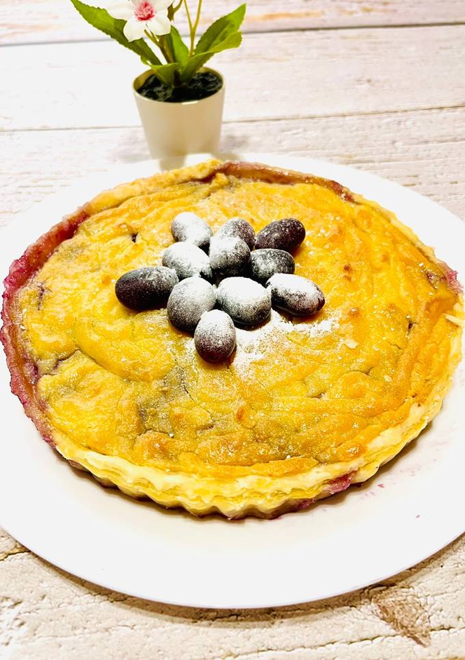 Resep 302. Puff Pastry Grape Tart oleh Juliana Tendeas - Cookpad