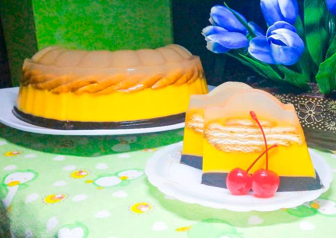 Resep PUDING MARIE REGAL 3 LAPIS ala ci tintin oleh khalimah kitchen's ...