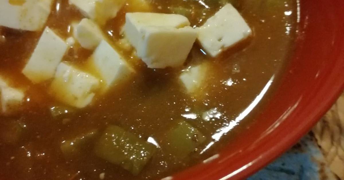 Nopales con queso en salsa roja Receta de Bibi García - Cookpad