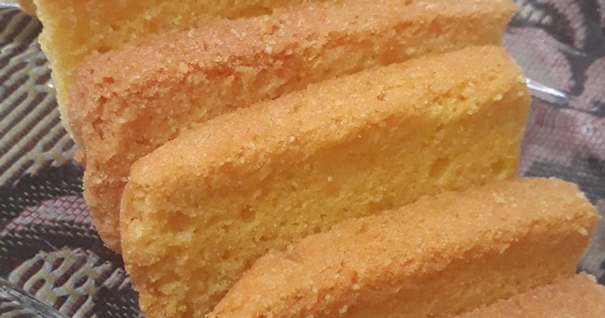 Bakery style cake rusk.. Recipe by Maryam ghulam - Cookpad