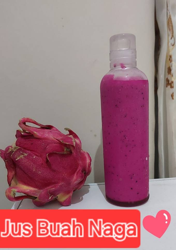 Resep Jus Buah Naga (Dragon Fruit Juice) oleh NayNay - Cookpad