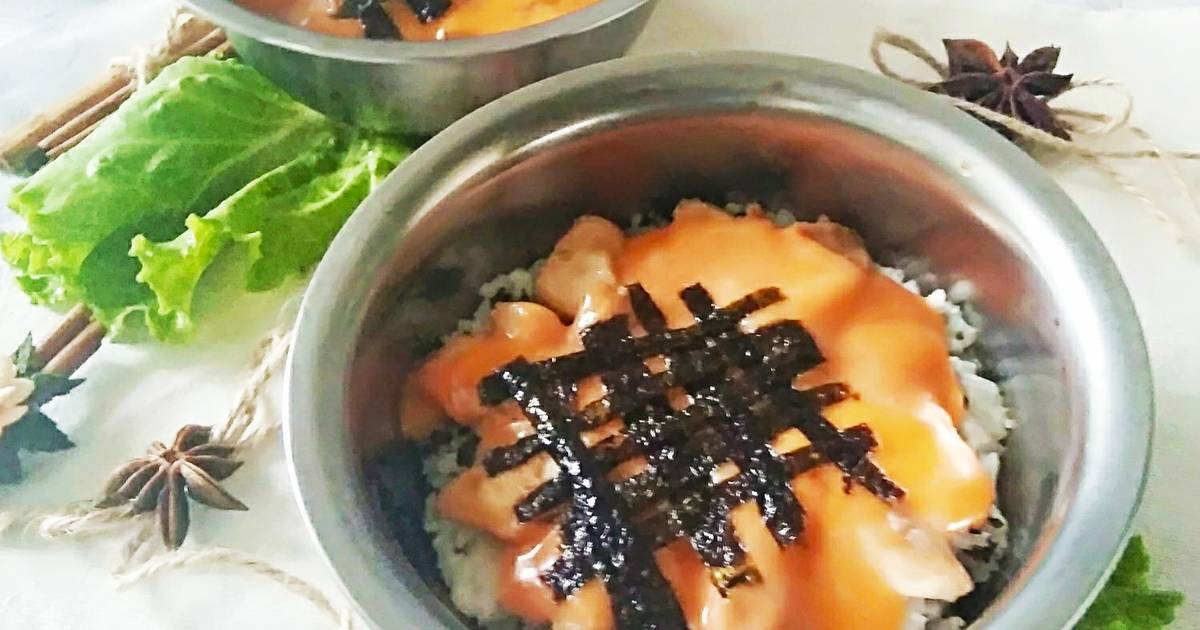 Resep Chicken Rice Mentai oleh Nani Setiati - Cookpad