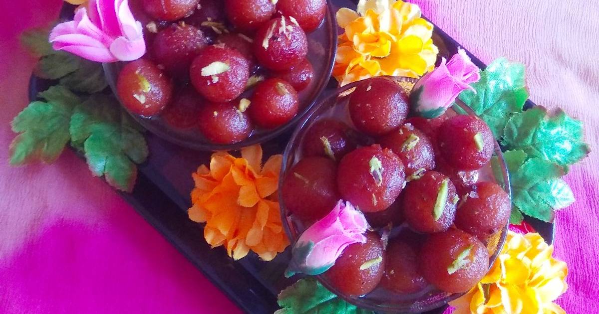 Mava Gulab jambu Recipe by Varsha Dave - Cookpad
