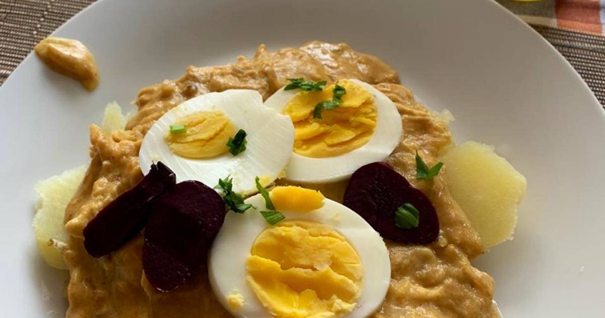 Aji De Gallina Aj De Gallina Tradicional Receta Peruana Youtube Ají