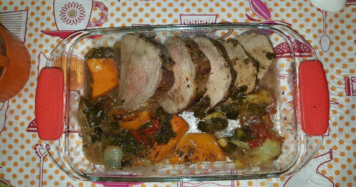 Peceto Al Horno Con Verduras Recipe by Marcelo Acevedo