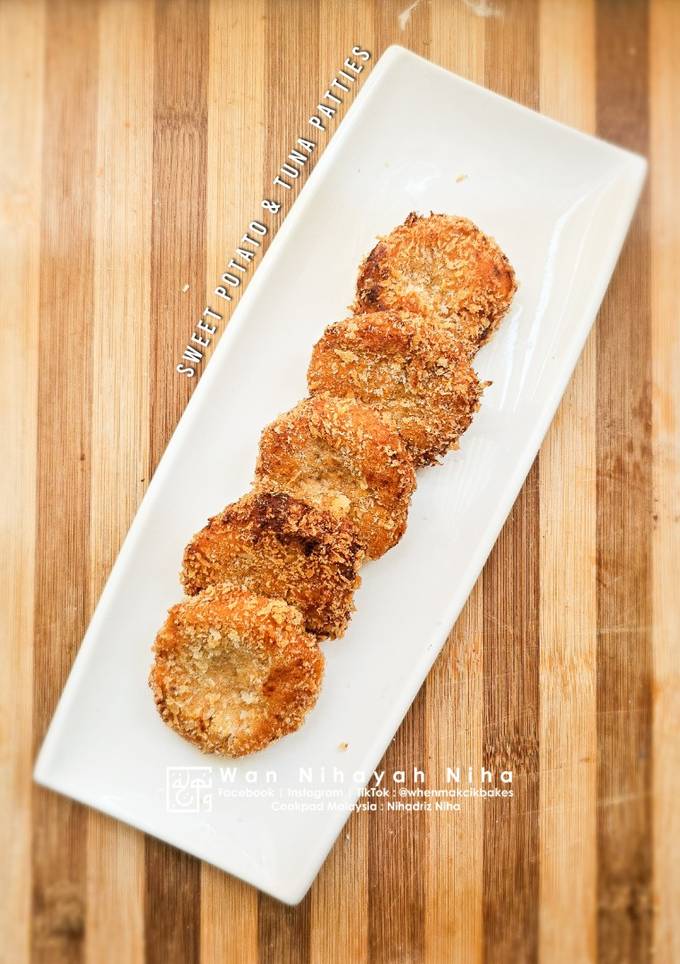 Resipi Sweet Potatoes Tuna Patties oleh Nihadriz Niha - Cookpad
