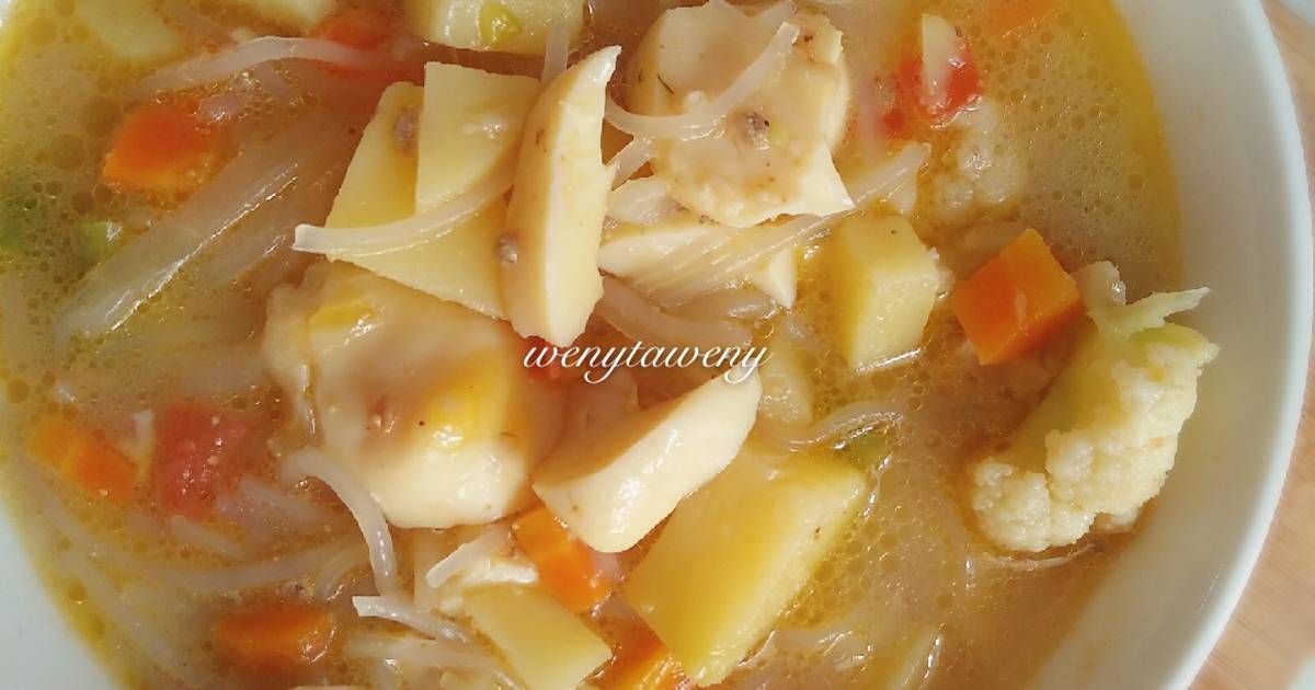 Resep Sup Tofu Soun (mpasi 9bulan) oleh Wenyta - Cookpad