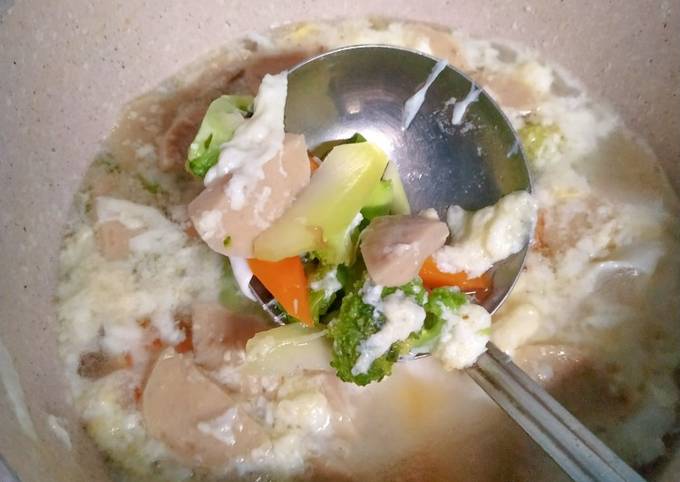 Resep Sup Kuah Telur Untuk Anak oleh Dapur Abuebe - Cookpad