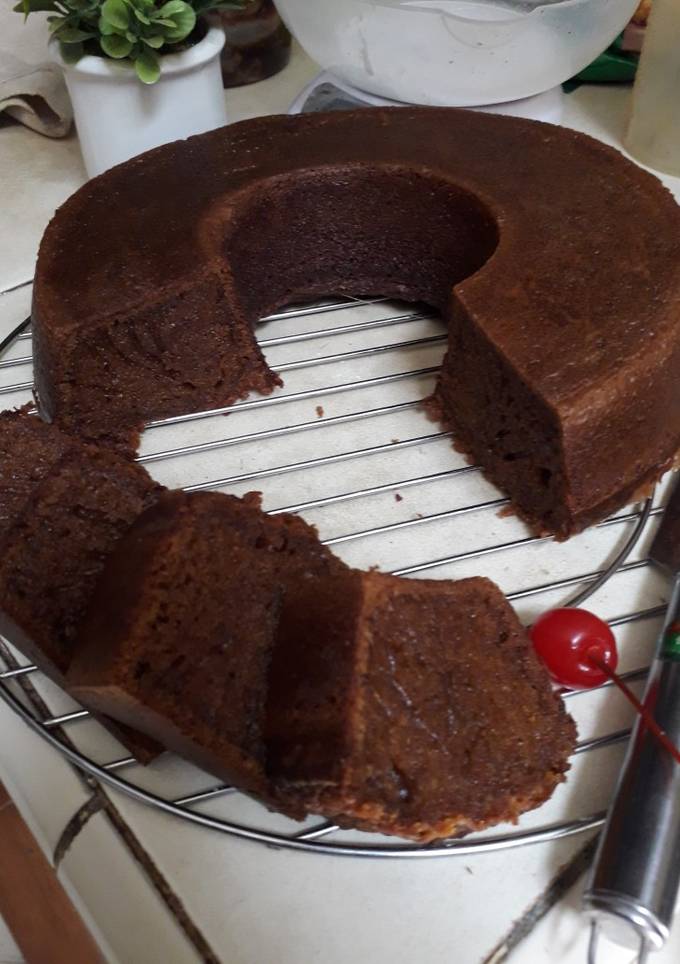 Resep Bolu Karemel Durian. Special edisi. # Kapsul Ajaib oleh Anna Setiyani - Cookpad