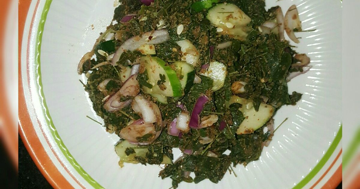 Moringa (Local Salad) Recipe by Maryamaminu665 - Cookpad
