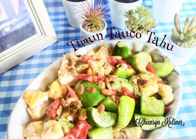 Resep Timun Tauco Tahu oleh Chiensyn Kuliner - Cookpad