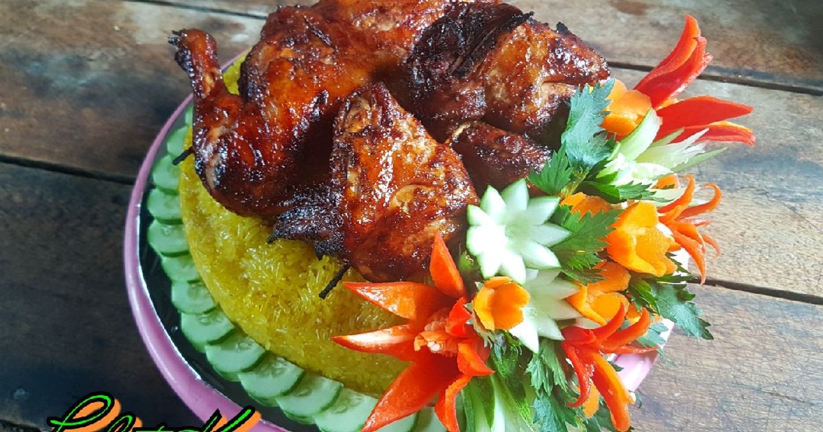 Resep ketan kuning ayam rumahan enak dan mudah - Cookpad