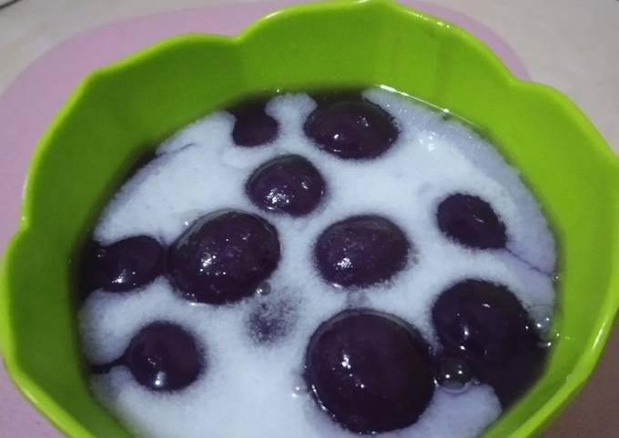 Resep Kolak biji salak ubi ungu / jenang candi oleh Dapur Mama InezZ ...
