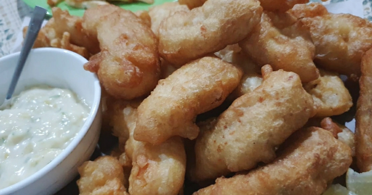 Resep Fish And Chips With Soda Batter oleh U-pi, Triyaningsih - Cookpad