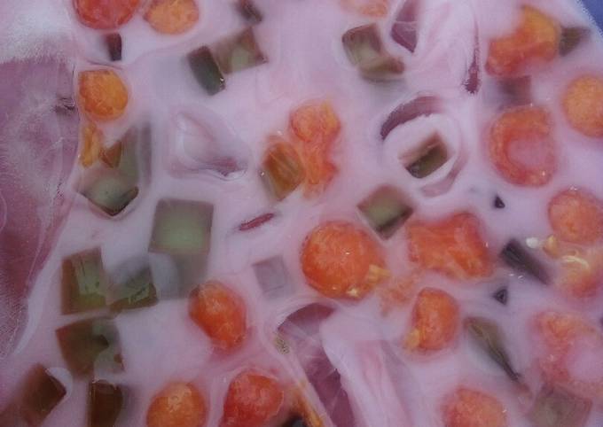 Resep Es buah pepaya oleh NIHAYATUL - Cookpad