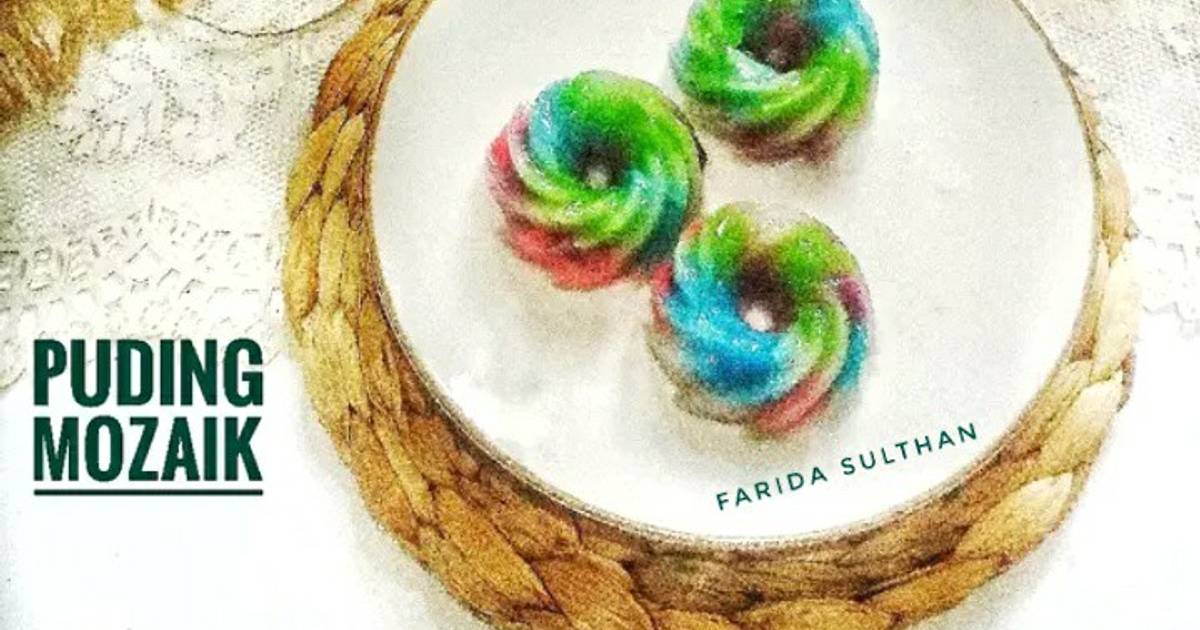 Resep Puding Mozaik oleh farida Sulthan 🇮🇩 (IG. Malika02782) - Cookpad