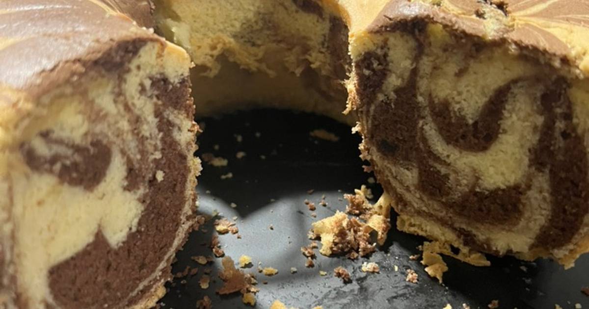 Resep Marble Cake Bolu Marmer Bolu Zebra Oleh Rurry Aulia Zoelfie Cookpad