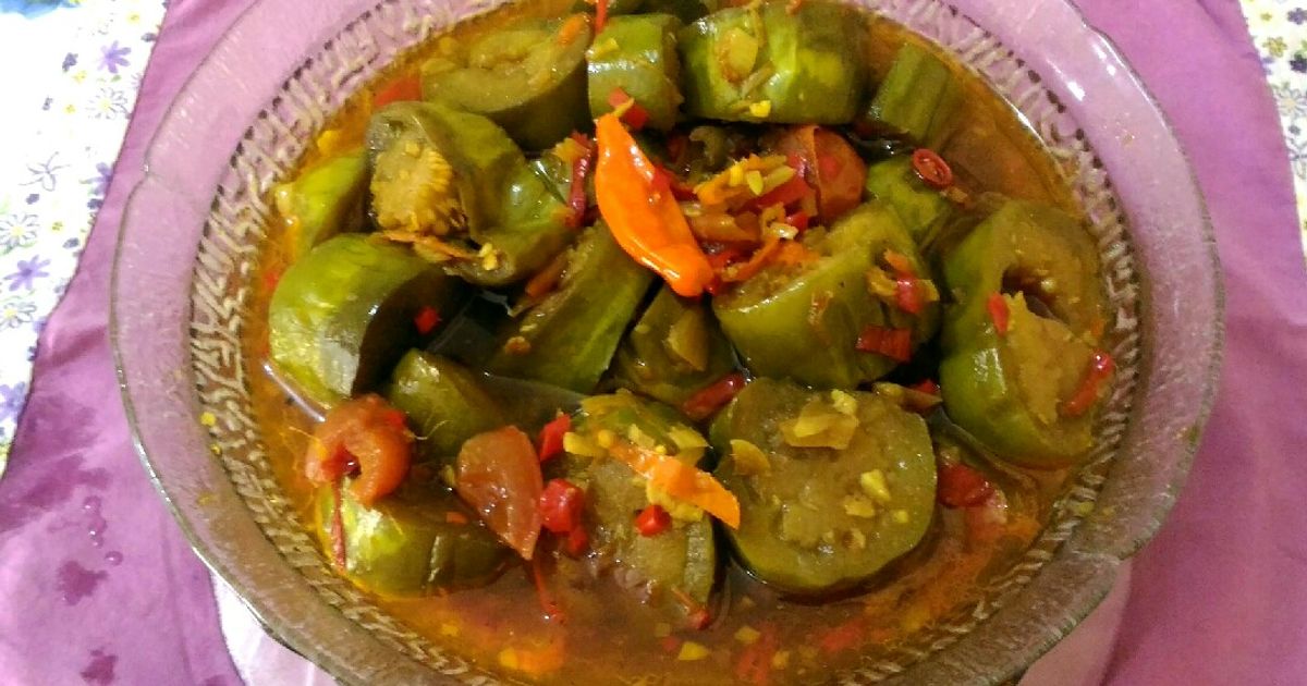 Resep Terong Ijo Masak Ala Tuung Timbung Khas Bali oleh Pawon Ndeso ...