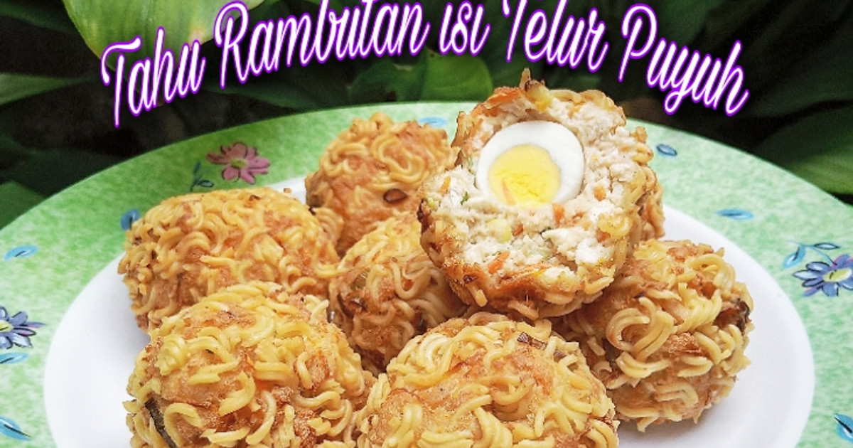 Resep Tahu Rambutan Isi Telur Puyuh 😊 oleh Dapur Om Hansie - Cookpad