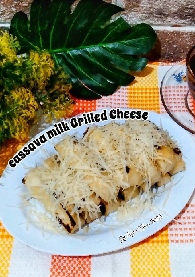 Resep Cassava Milk Grilled Cheese oleh Lanjarsih/Mama Fifian ( MasakanRumahan) - Cookpad