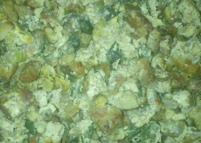 Huevo con papas y chile poblano a la Mario, s Receta de MARIO RESENDIZ ...