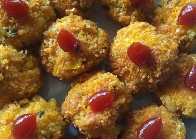 Resep Nugget Tahu campur Jagung oleh Muna El Jalal - Cookpad
