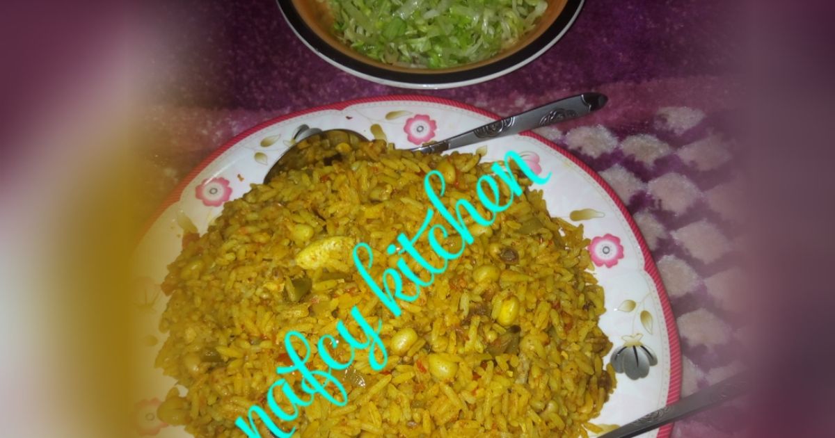 Jallop Rice Nd Beans Recipe by nerpeyser i imam - Cookpad