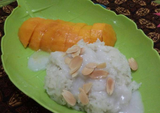 Resep Mango sticky rice oleh Lilia Fauziah - Cookpad