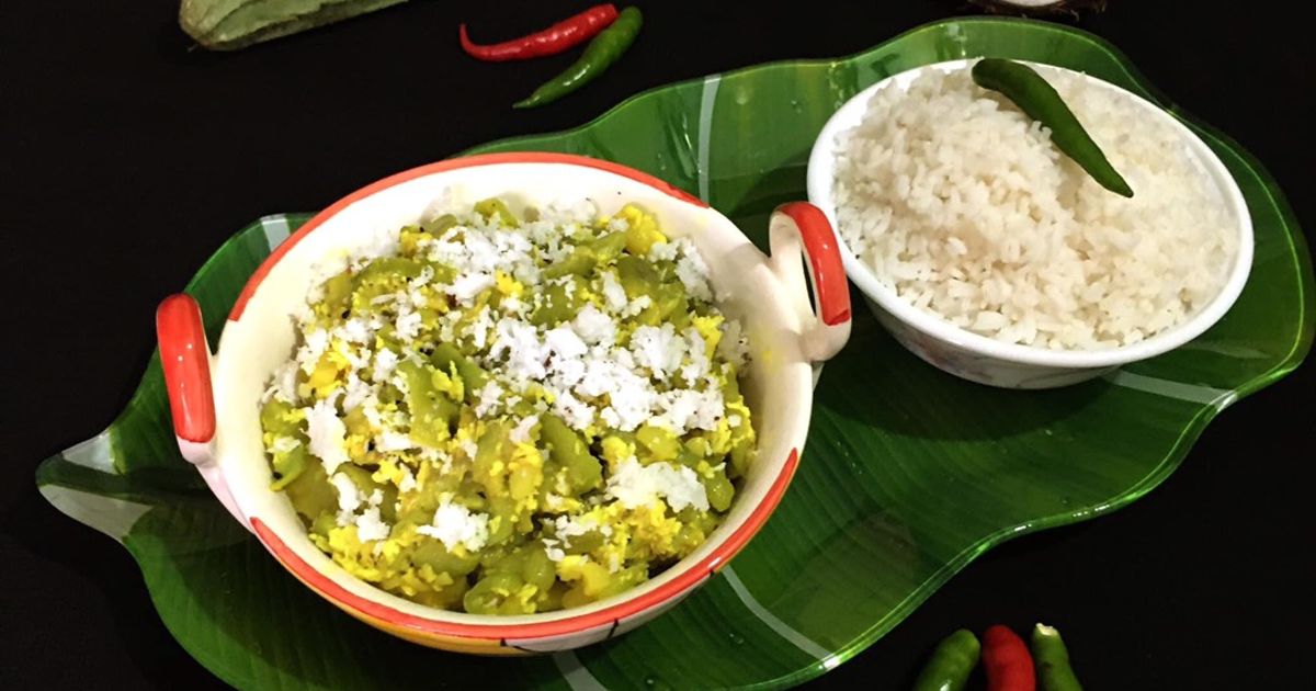 Coconut Ridge Gourd Dry Curry Recipe by Sudipa Gope - Cookpad