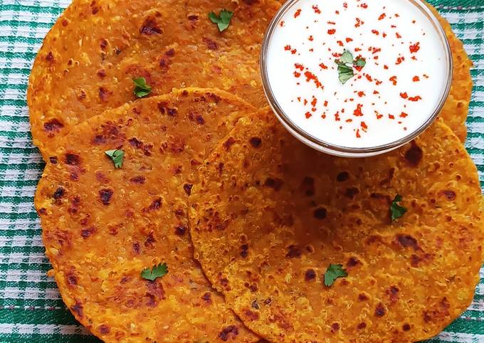 Leftover Masala Khichdi Thepla Recipe by Sangita Vyas - Cookpad