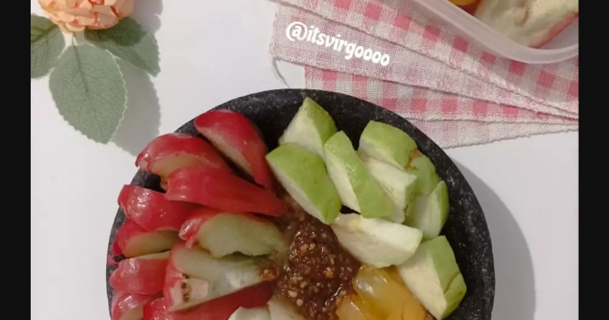 Resep #620. Rujak Colek oleh Dapoer Ciptasari (Memasaklah dgn hati dan ...