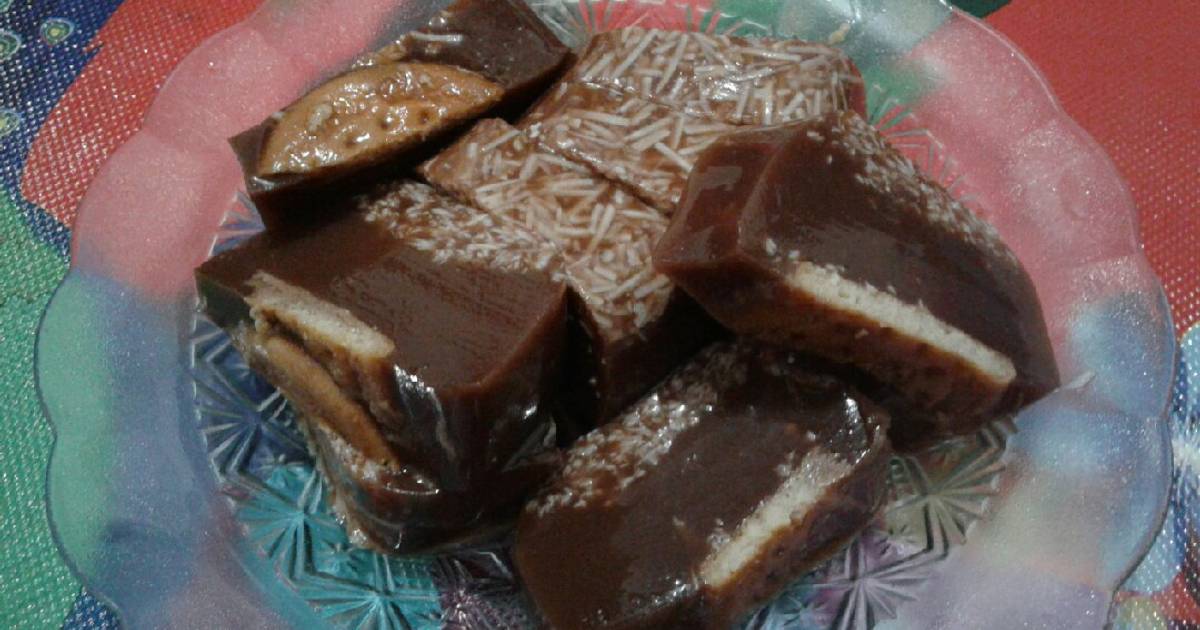 10 resep puding coklat roti mari enak dan mudah - Cookpad