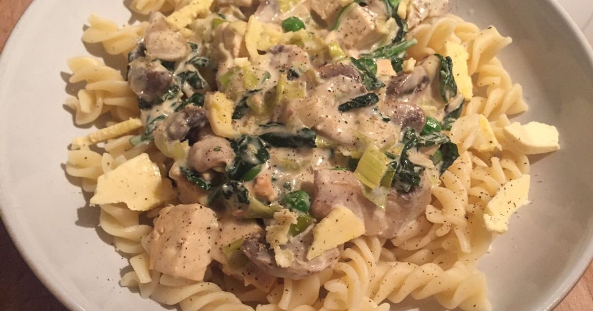 Creamy Tofu Pasta Recipe by Sam Meadley - Cookpad