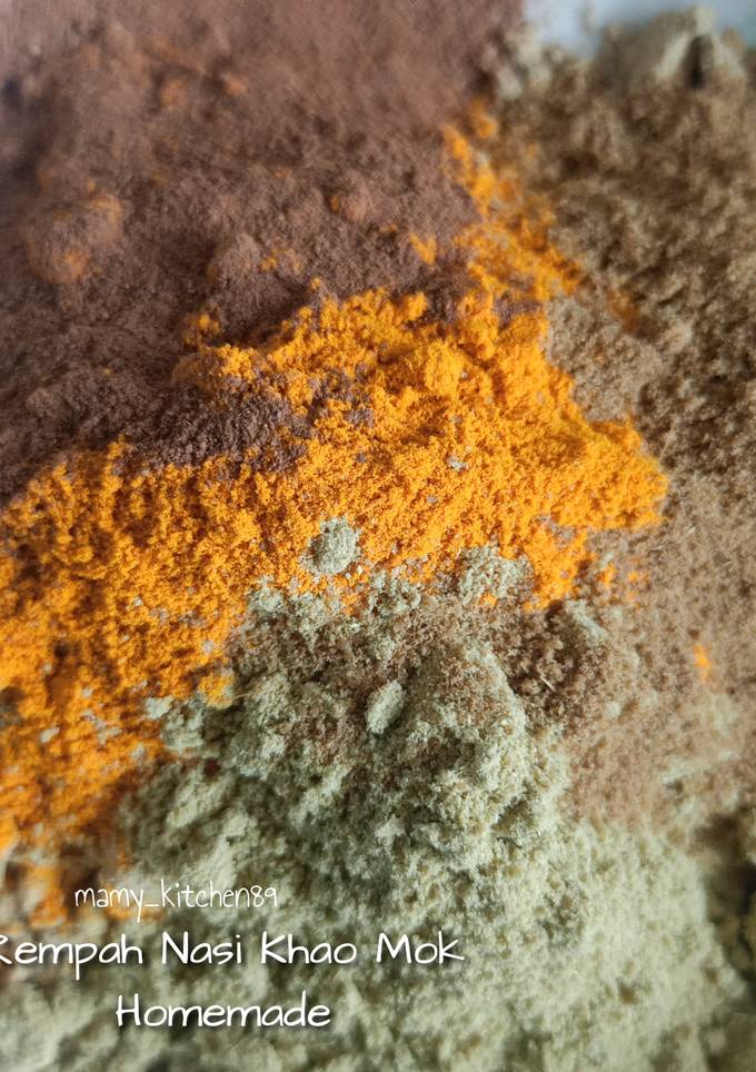 Resipi Rempah Khao Mok Homemade oleh mamy_kitchen89 - Cookpad