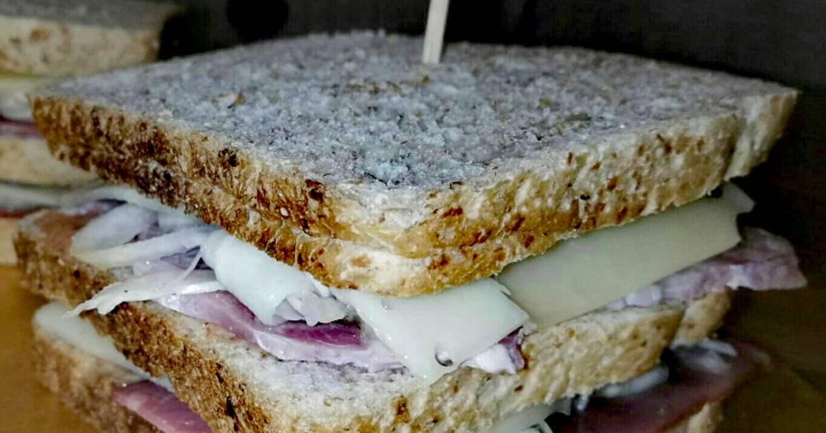 Sandwich americano - 78 recetas caseras- Cookpad
