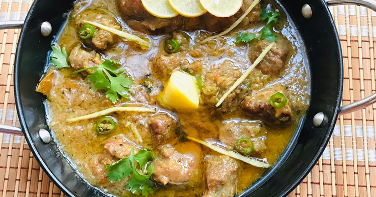 Beef Shanwari Karai Recipe by Meerab Rais - Cookpad