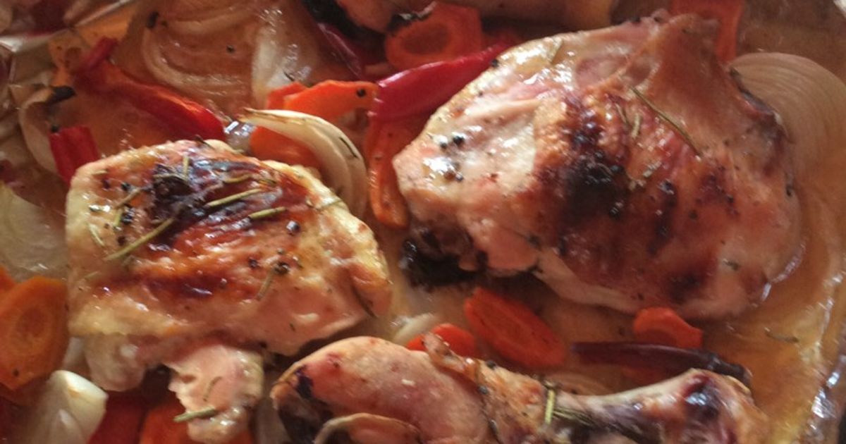 pollo trozado asado - 5 recetas caseras- Cookpad